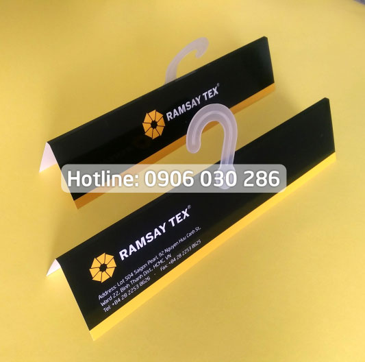 Công ty sản xuất Bảng treo mẫu vải, sample hanger